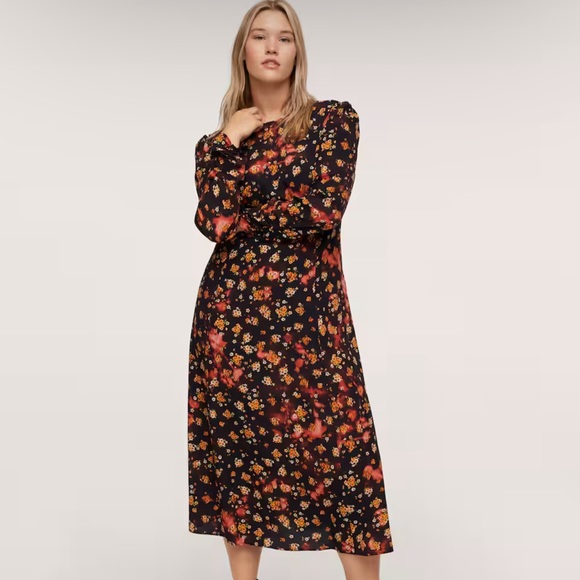 Mango | Dresses | Mango Floral Print Dress | Poshmark